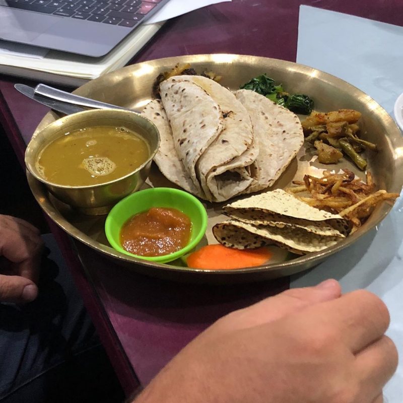 Nepalli meal with Nepal Jun Chiyabari Himalaya Imperial Black - ITC Academy