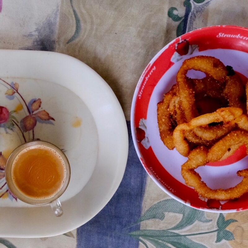 Sel roti and Chiya - ITC Academy